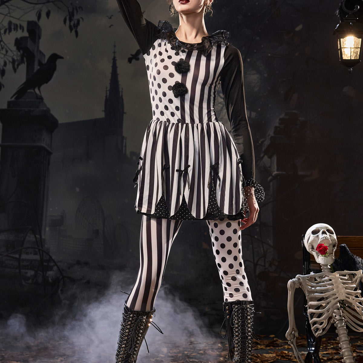 Gavin Gothic Clown Cosplay Outfit – PurexChaos