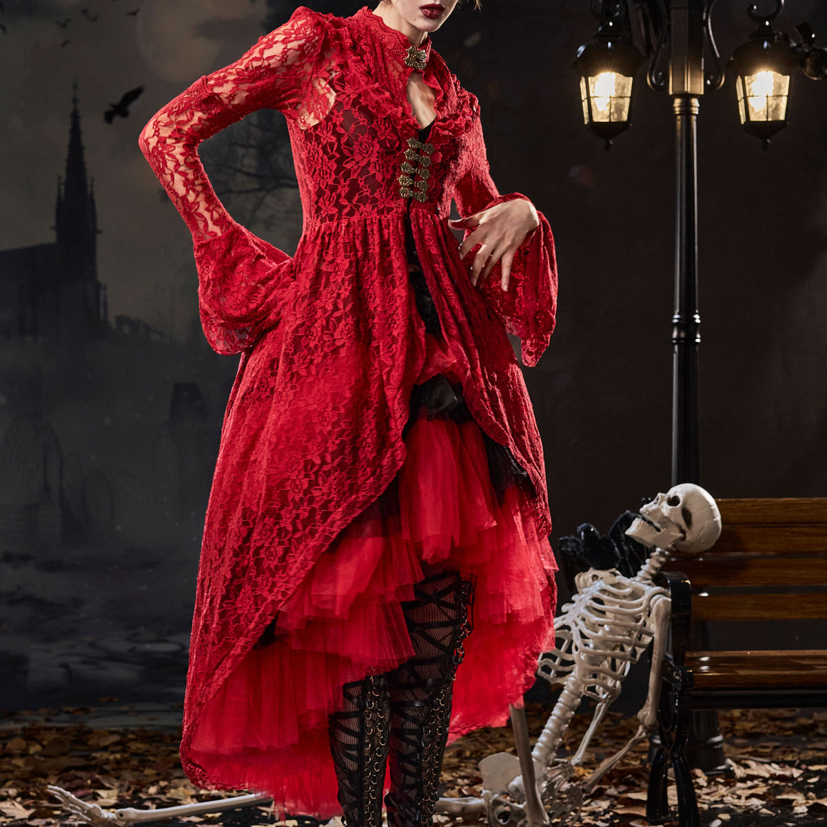 Richard Lace Cutout Coat – PurexChaos